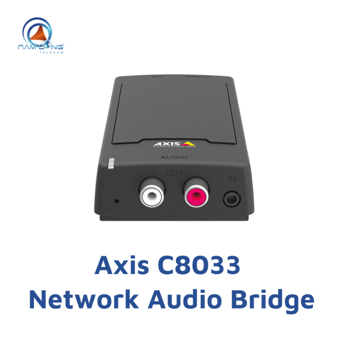 Axis C8033 Network Audio Bridge - Cầu nối âm thanh mạng