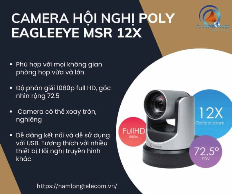 Camera hội nghị trực tuyến sử dụng tốt trong năm 2025