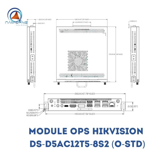 Module OPS Hikvision DS-D5AC12T5-8S2 (O-STD)