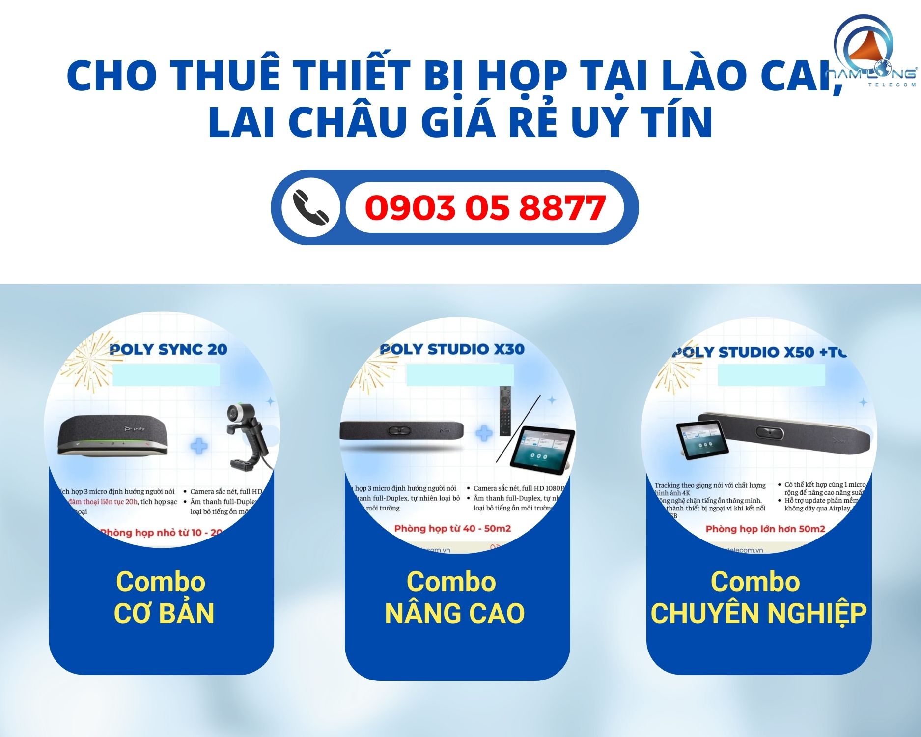 Cho thuê thiết bị họp tại Lào Cai, Lai Châu - Lắp đặt tận nơi