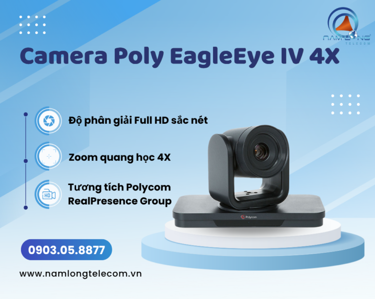 Camera hội nghị trực tuyến Poly EagleEye IV 4X